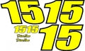 Race Car Number Kits | Decals | 2 color | 1 color | stickers | late ...